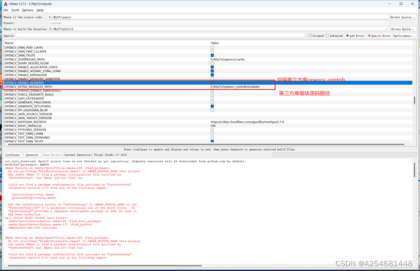 Opencv4.8及opencvsharp4编译及修改示例-CSDN博客