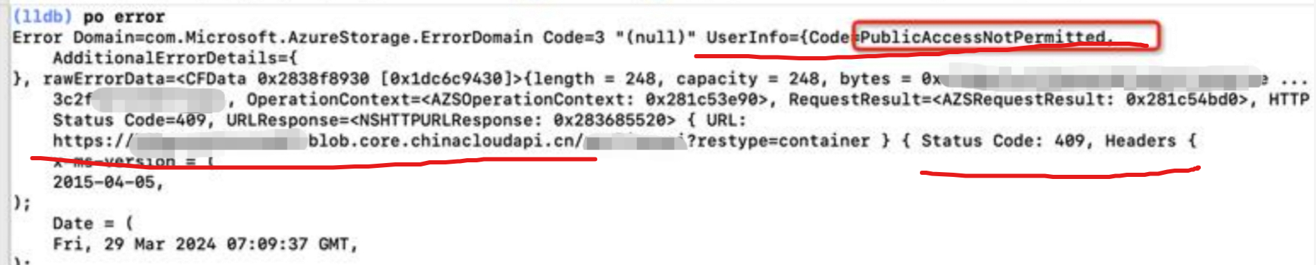 【Azure Blob】关闭Blob 匿名访问，iOS Objective-C SDK连接Storage Account报错-CSDN博客