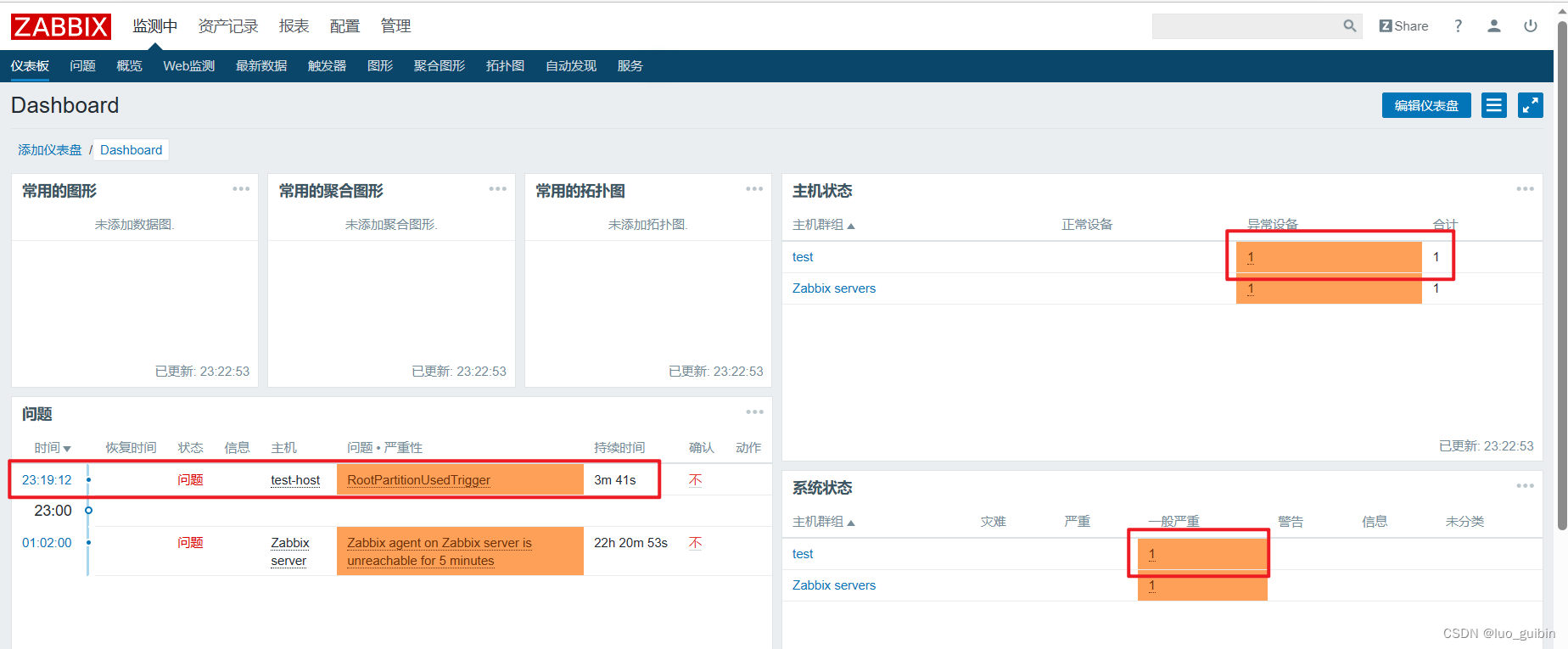 Zabbix -- 创建监控项及触发器_vfs.fs.size-CSDN博客