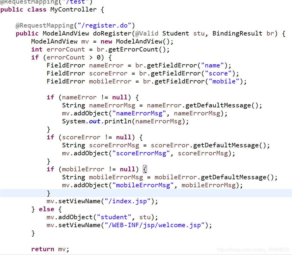 Springmvc数据客户端验证springmvc 验证 Csdn博客