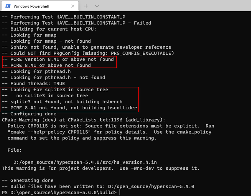 如何在windows下成功的编译和安装python组件hyperscan_hyperscan python-CSDN博客