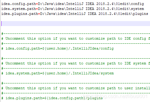 【IDEA】改变配置文件config、system的位置_idea.system.path-CSDN博客