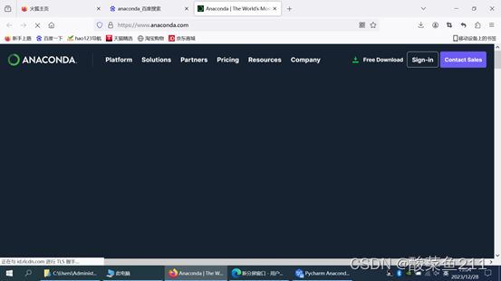 Pycharm Anaconda Pytorch安装过程 机器学习环境配置基础_pycharm机器学习环境-CSDN博客