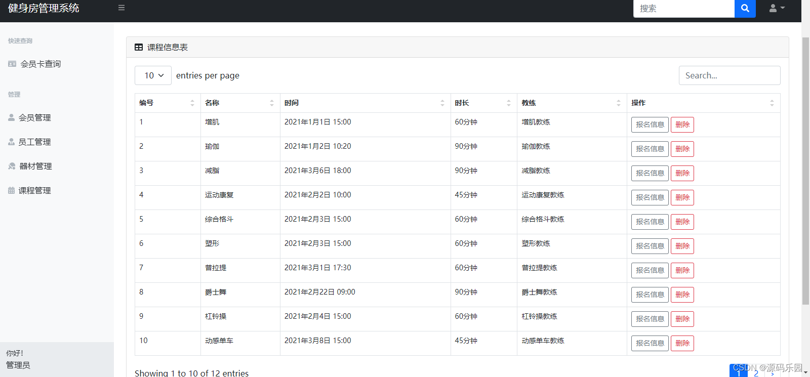 基于SSM+SpringBoot+BootStrap+Thymeleaf+MySQL的健身房管理系统-CSDN博客