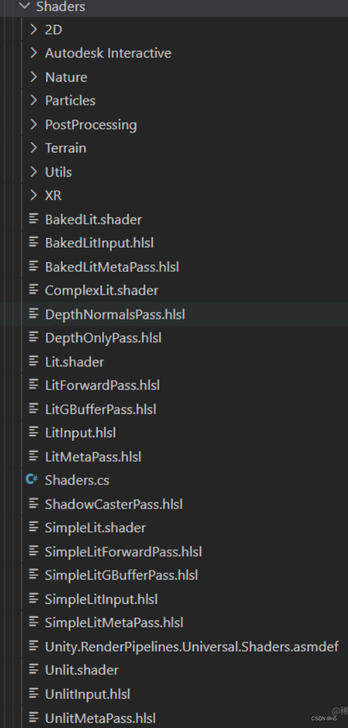 深入URP之Shader篇2: 目录结构和Unlit Shader分析[上]_shadergui和baseshadergui-CSDN博客