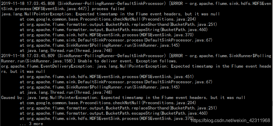 Flume常见错误及解决方案-CSDN博客