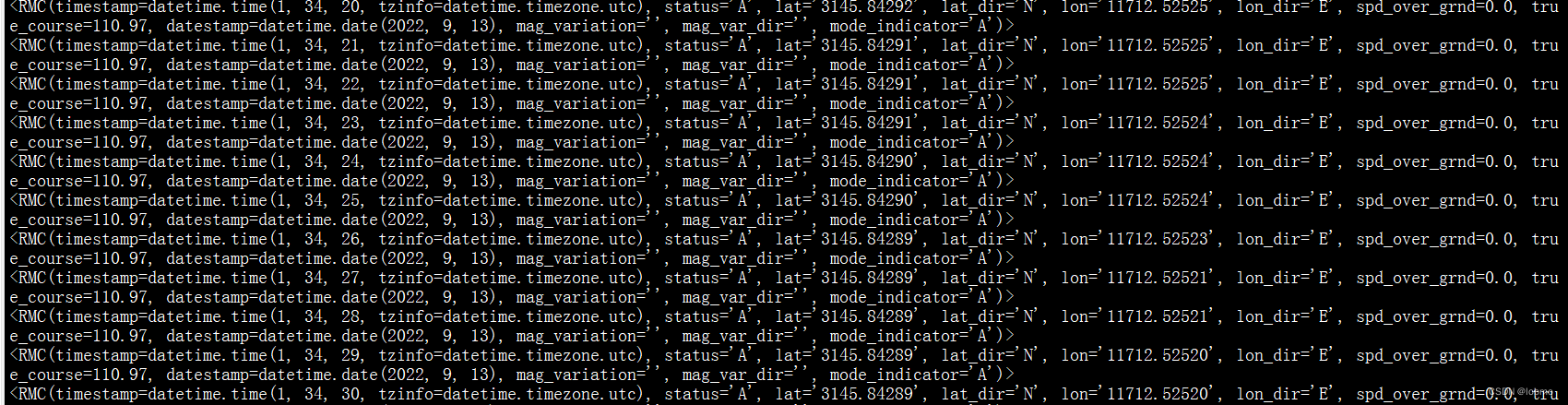 基于python库的gps数据解析 写给收藏我以前文章的你们python解析nmea生成图片 Csdn博客