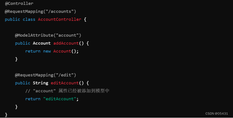 @ModelAttribute-CSDN博客