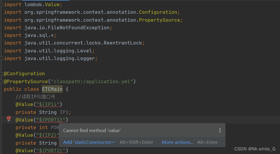 【问题解决】springboot之我用value读取配置文件失败springboot 读取不到配置文件注解value Csdn博客 8156