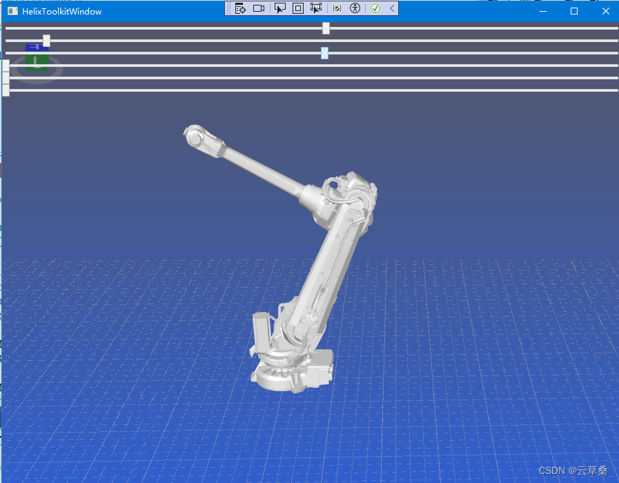 WPF UI 3D 多轴 机械臂 stl 模型UI交互_wpf 3d 交互-CSDN博客