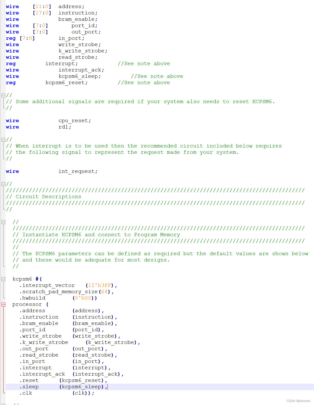 Xilinx Picoblaze 使用介绍-CSDN博客