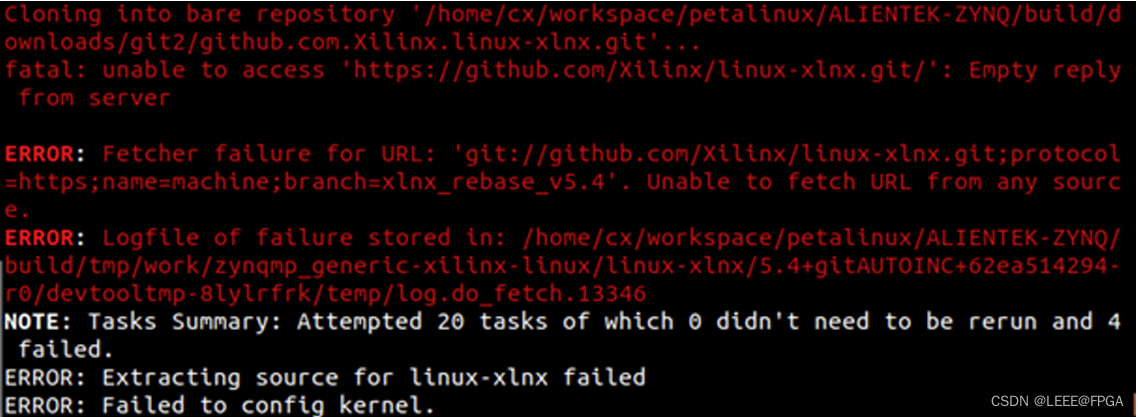 Petalinux由于网络原因产生的编译错误(2)--Fetcher failure:Unable to find file_fetcher failure for url-CSDN博客