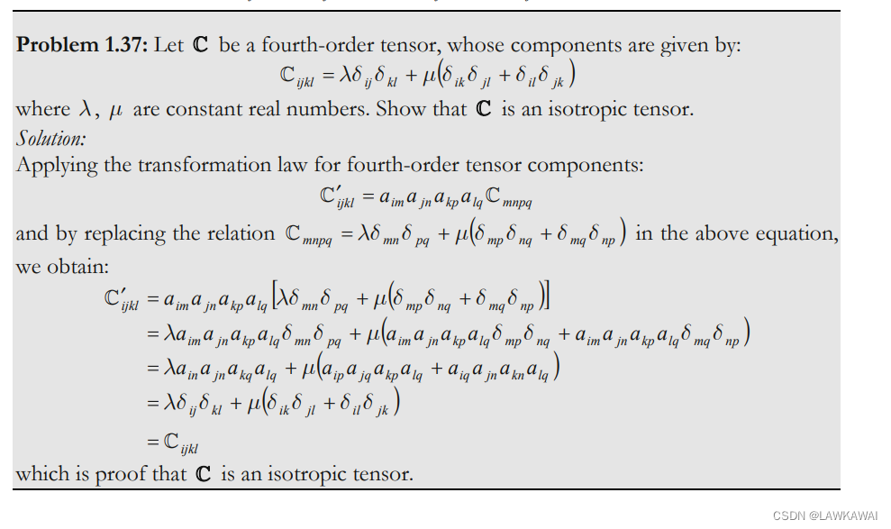 【连续介质力学】张量的范数、各向同性和各向异性张量、同轴张量和极分解-CSDN博客