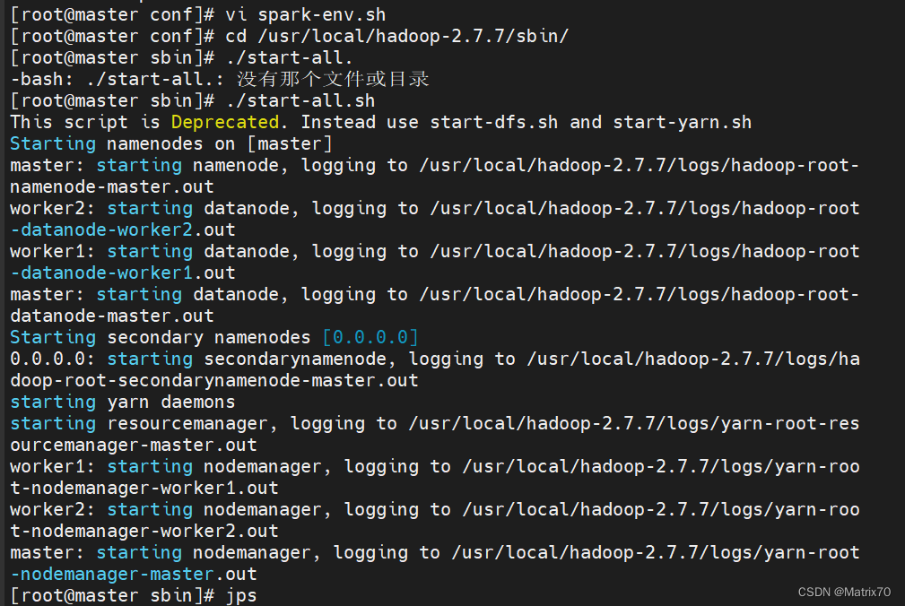 基于linux系统对spark配置集群开发环境linux中spark环境变量配置 Csdn博客 