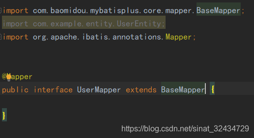 mybatis-plus报错Invalid bound statement (not found)错误_mybatis-plus双数据源直接使用basemapper里面的方法会报invalid ...