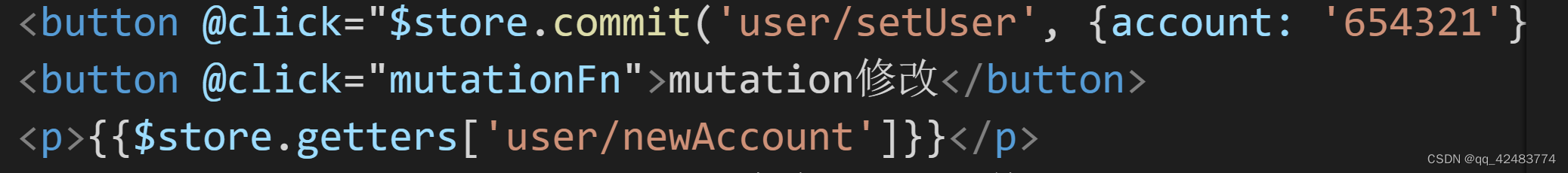 vuex持久化存储，报错 [vuex] unknown mutation type: user/setUser_vuex.esm-bundler.js:999 [vuex] unknown ...