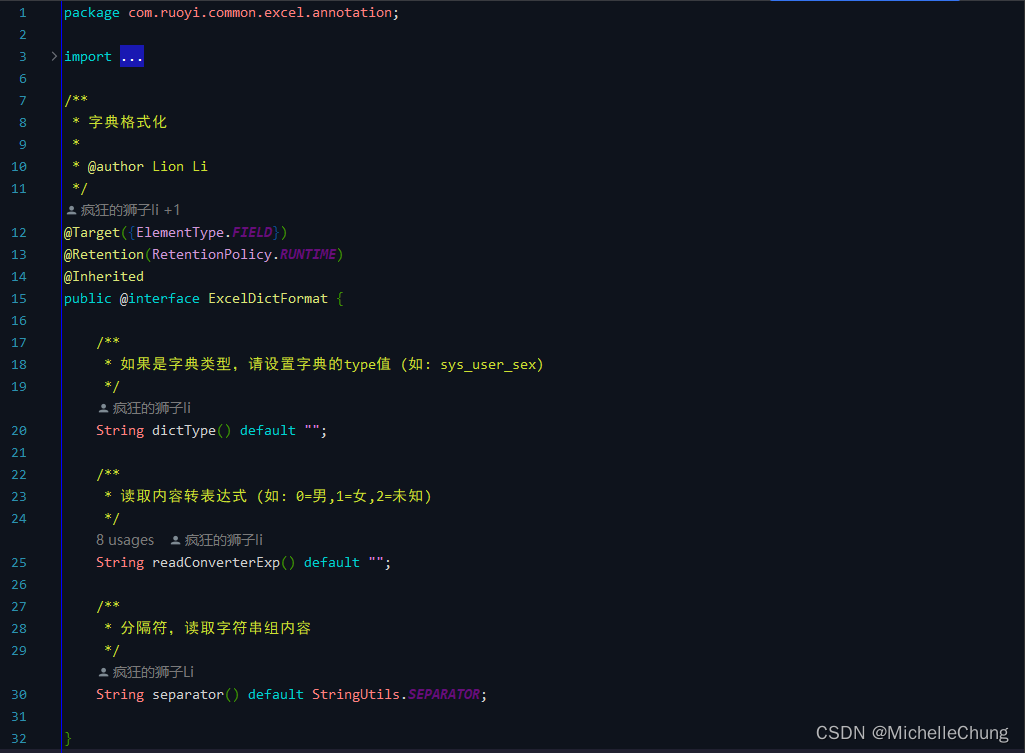 【RuoYi-Vue-Plus】学习笔记 49 - Easy Excel（三）自定义转换器 ExcelDictConvert 源码分析_exceldictformat-CSDN博客