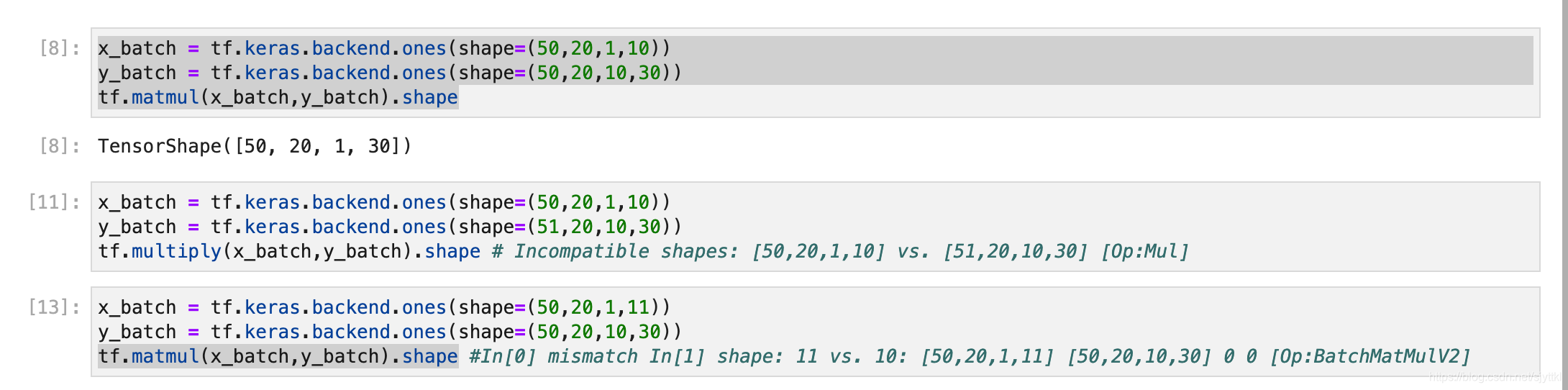 tf2.0 中multiply、matmul、dot、batch_dot注意区别_tf.keras.backend.dot-CSDN博客