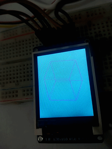 【MicroPython ESP32】1.8“tft ST7735驱动3Dcube图形显示示例_micropython st7735 spi 1.8 128x160-CSDN博客