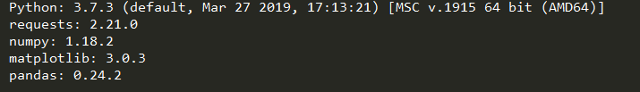 python，通过一行代码输出python和库的版本信息_python 打印包版本-CSDN博客