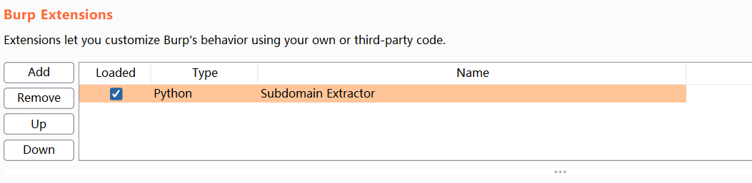 BurpSuite扩展--python扩展运行环境配置_要运行python扩展,您需要下载ython独立iar文件并使用burpextender选项设置位置-CSDN博客