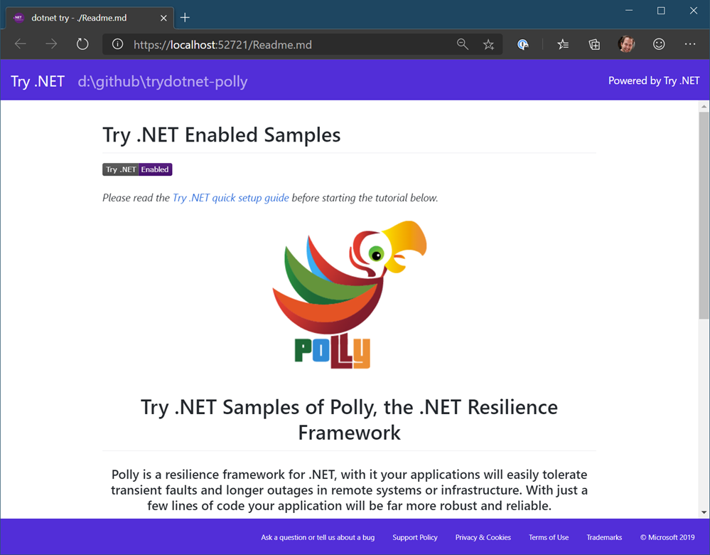 polly .net_使用Try .NET创建出色的交互式文档-Polly NuGet库做到了！-CSDN博客