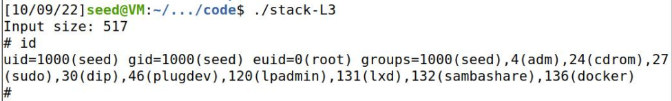 [seed-labs] 缓冲区溢出实验_seedlab缓冲区溢出实验-CSDN博客