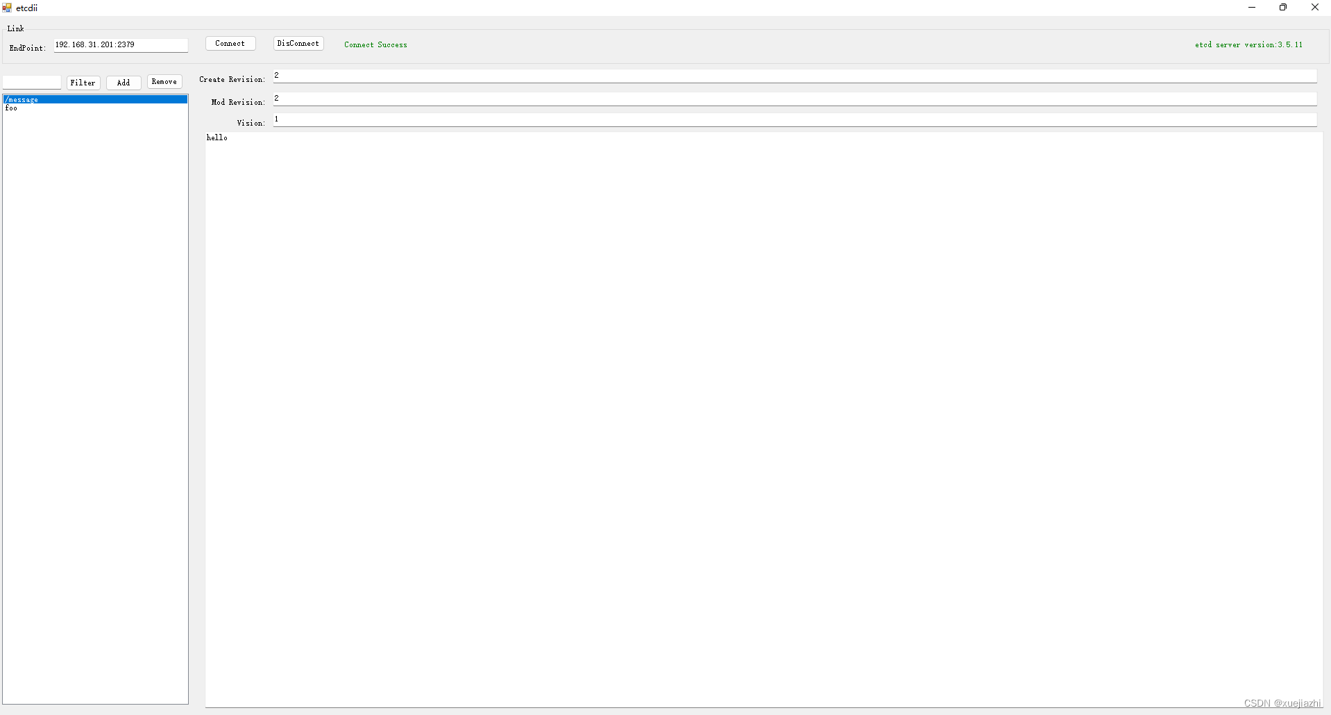 一个简单的ETCD GUI工具-CSDN博客