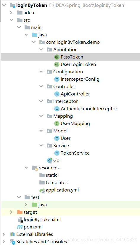 【SpringBoot】DEMO：集成JWT实现token验证_springboot jwt token demo-CSDN博客