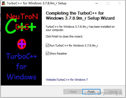 2.2 Turbo C++ v3.7.8.9的下载和安装(C语言编辑器完整安装步骤详细图文教程)·跟老吕学C语言（C语言必学教程之一）-CSDN博客