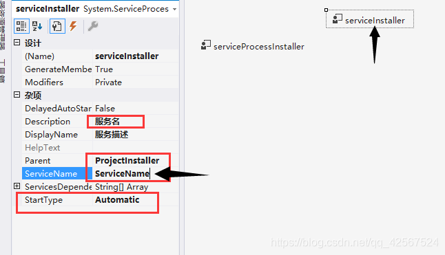 C# 开发Windows服务_c#获取服务starttype-CSDN博客