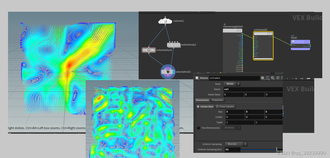 使用VOP与SDF的涡流效果实现-CSDN博客