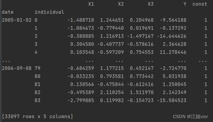 用python进行FamaMacBeth回归_from linearmodels import famamacbeth-CSDN博客