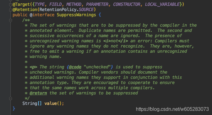 @SuppressWarnings使用的正确姿势-CSDN博客