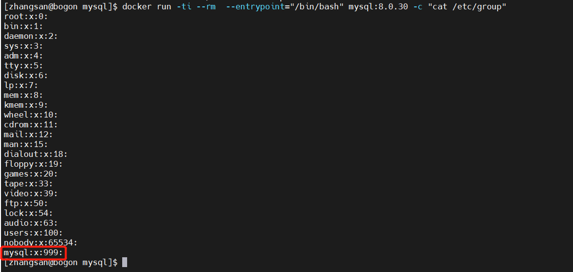 分析docker启动MySQL挂载目录提示权限不足Permission denied原因_docker mysql permission denied-CSDN博客