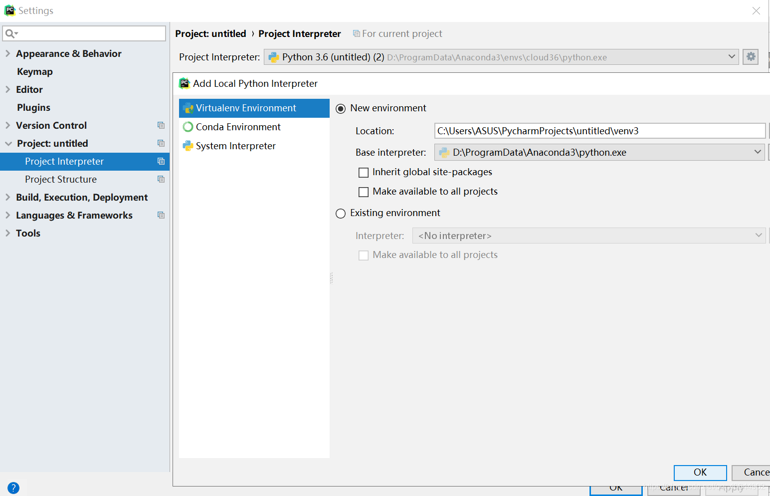 anaconda配置虚拟环境及安装open3d_ubuntu pycharm anaconda导入open3d-CSDN博客