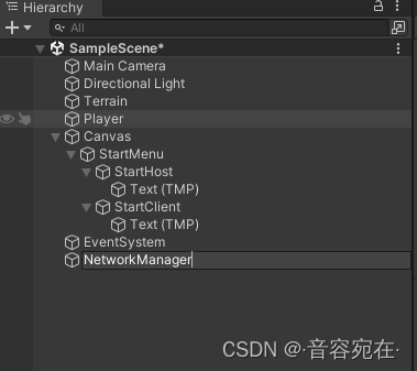 快速使用unity联机方案netcode for gameobject （NGO）_unity 联机方案-CSDN博客