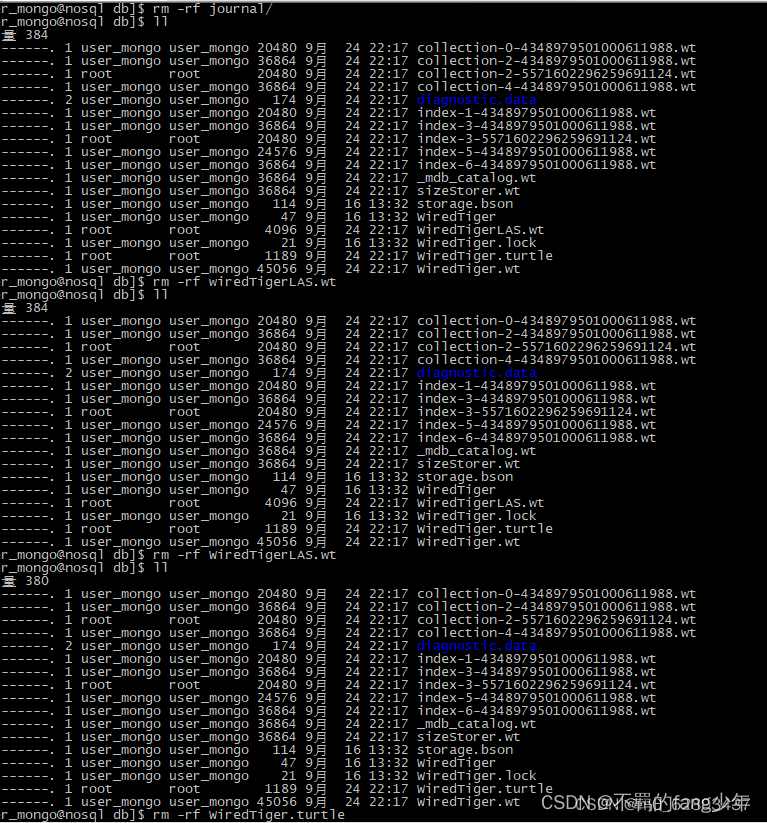 MongoDB 启动异常_failed to start up wiredtiger under any compatibil-CSDN博客