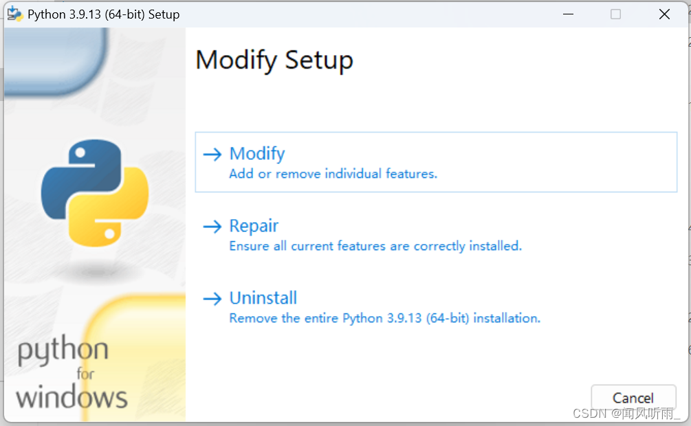 解决No module named tkinter-CSDN博客