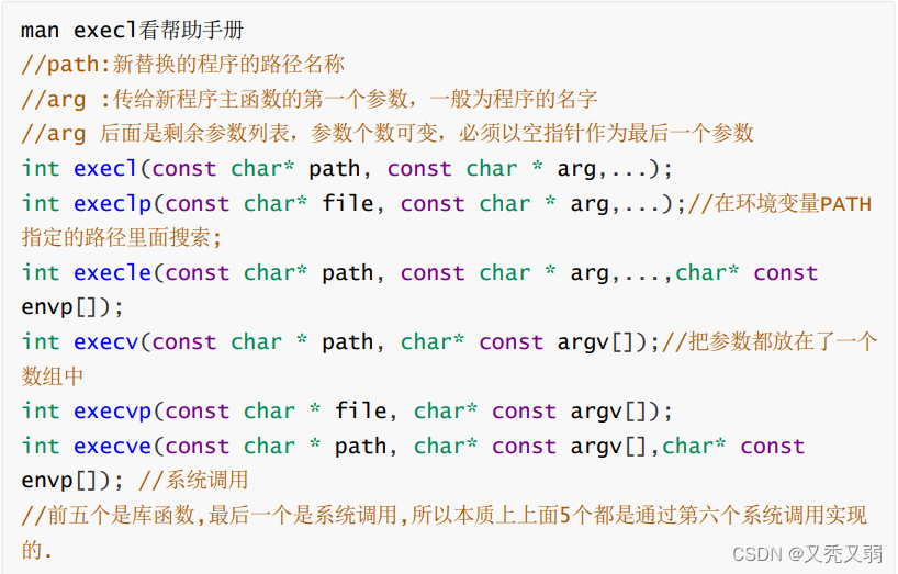 【Linux】进程替换exec_execl替换进程图像-CSDN博客
