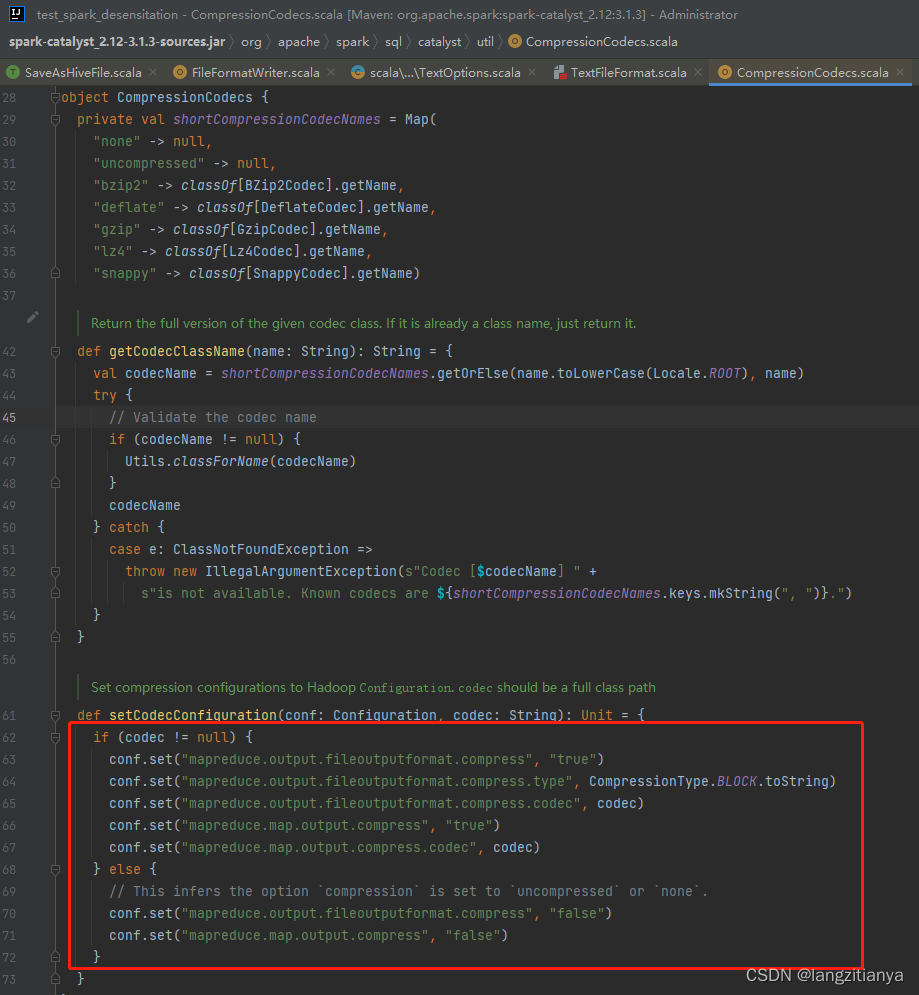 spark sql保存hive表时的压缩设置_spark执行sql输出格式和压缩格式配置-CSDN博客