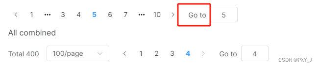 vue3 el-pagination 将组件中英文‘goto’ 修改 为 中文到‘第几’_el.pagination.goto-CSDN博客
