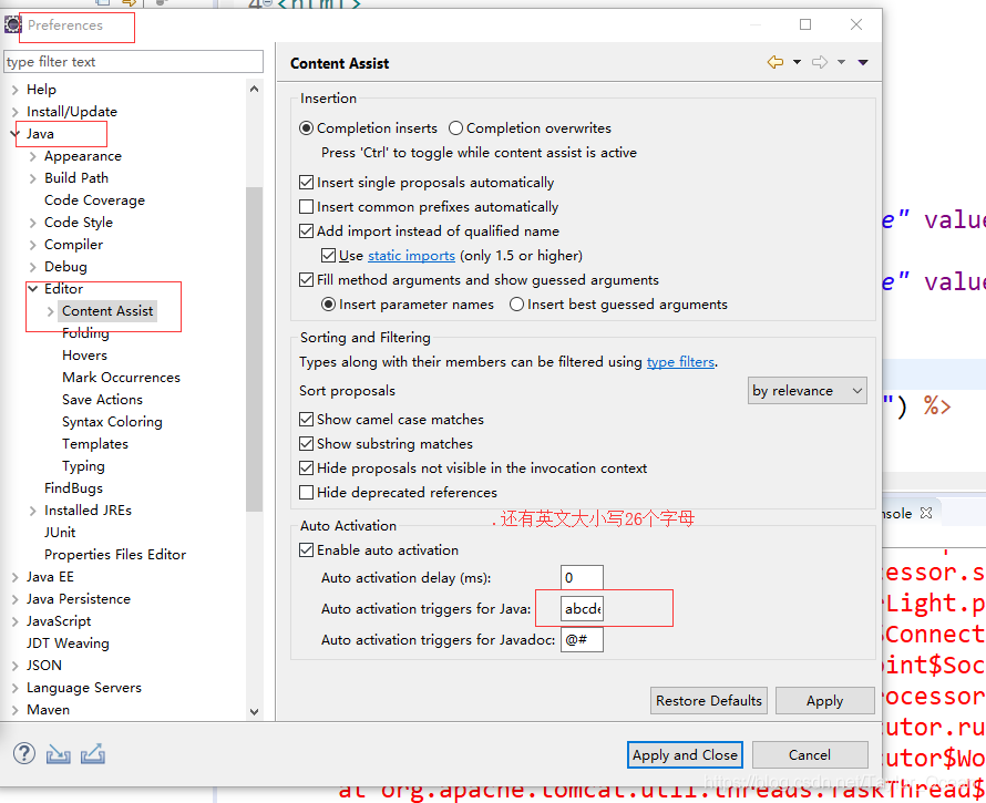 javaweb学习2-eclipse添加注释文件和自动提示设置_eclipse web 注释-CSDN博客