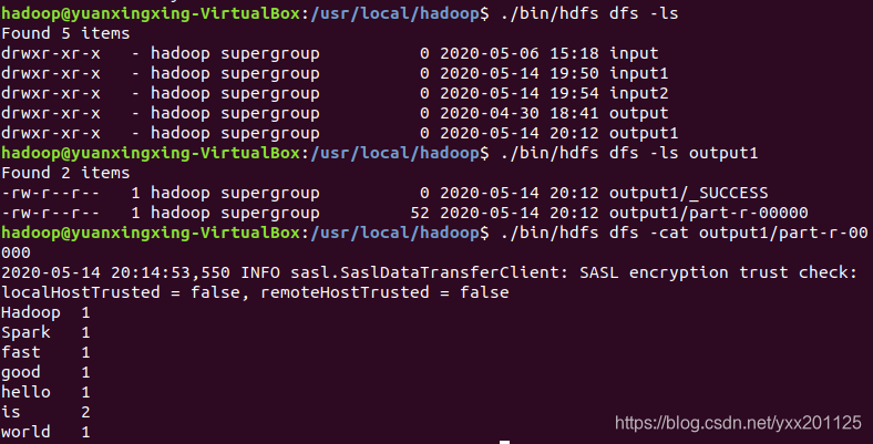 MapReduce分布式计算实例(pi程序、wordcount程序、grep程序)_mapreduce pi-CSDN博客