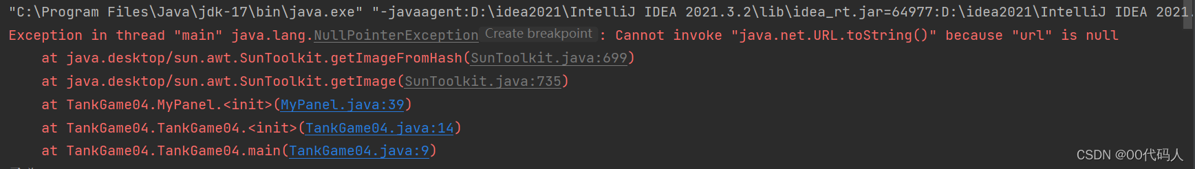 Toolkit.getDefaultToolkit().getImage(Panel.class.getResource())在Java17中 ...