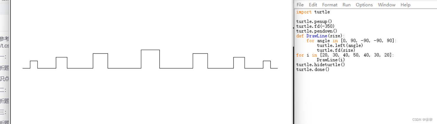 python二级DAY4 turtle真题练习_turtle练习题-CSDN博客