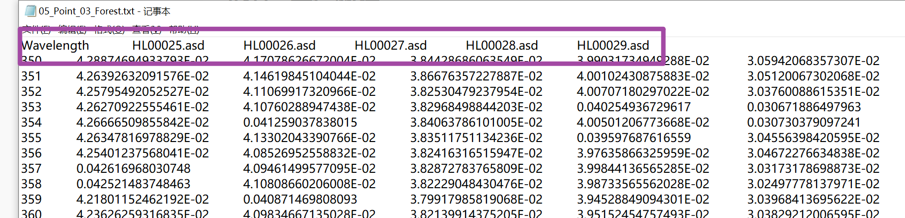 ASD光谱仪.asd格式光谱曲线文件转换为.txt格式的方法_asd光谱仪软件使用-CSDN博客