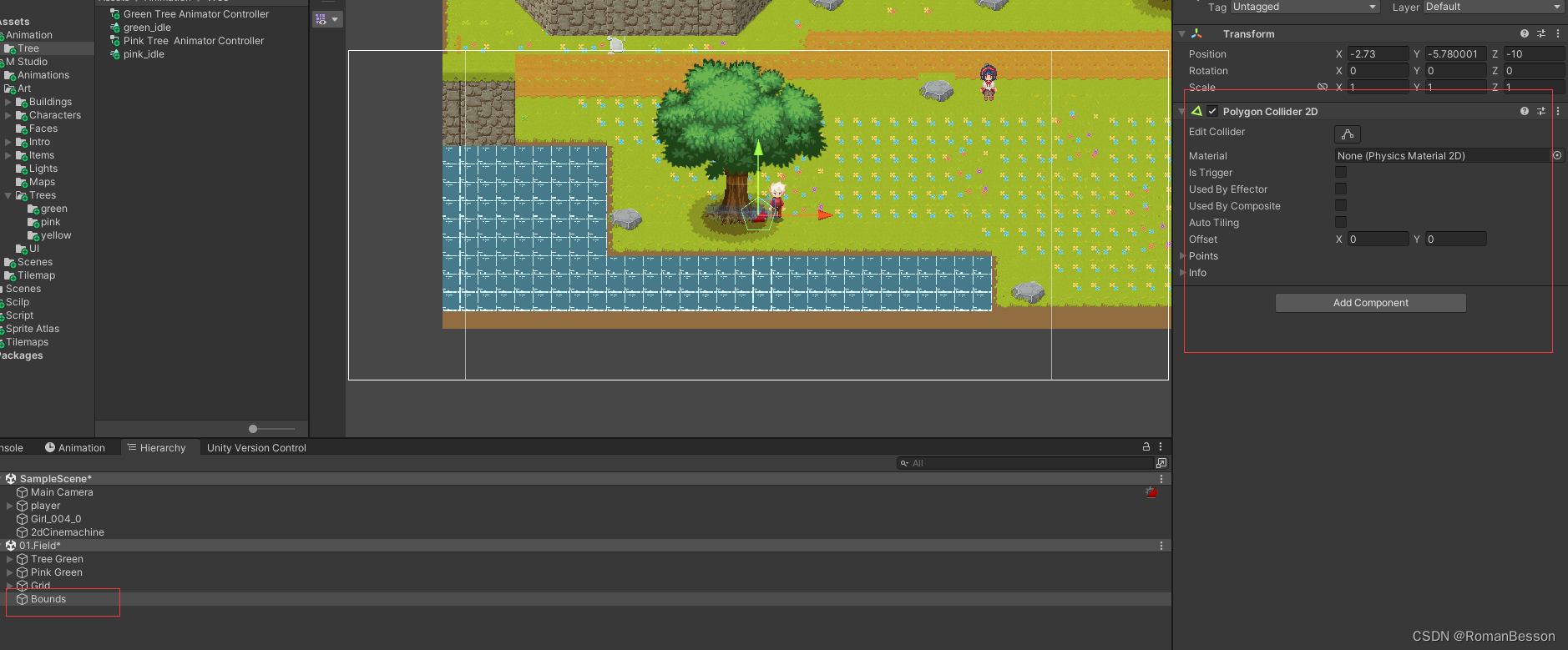 Unity--使用Cinemachine Confiner设置摄像机边界-CSDN博客